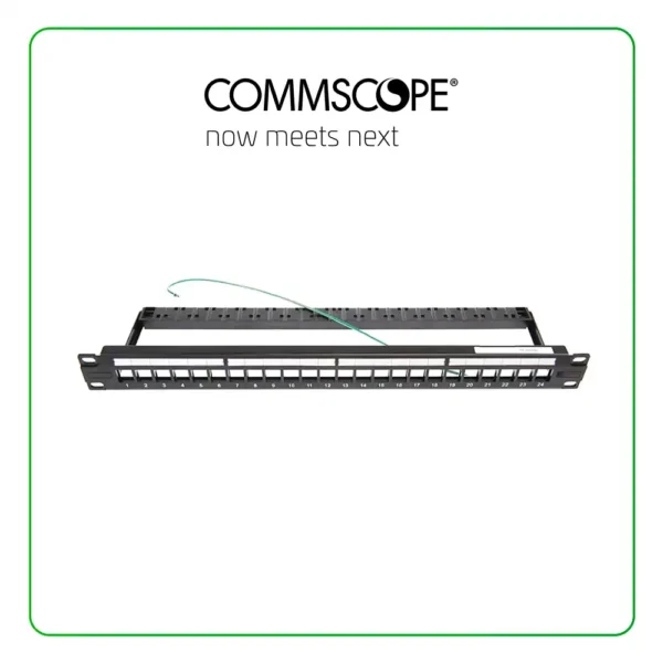 Patch Panel CommScope 2153437-1, CAT6 DE 24 Puertos – SAHUA Perú