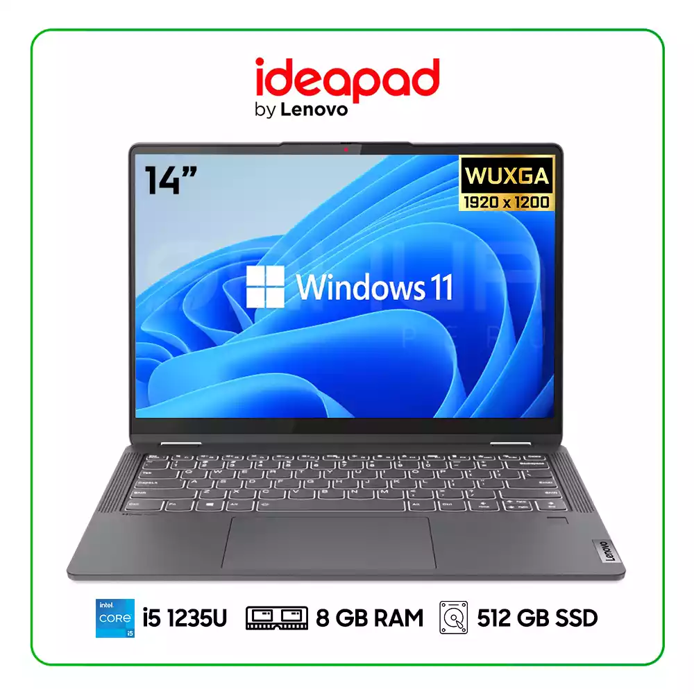 LAPTOP LENOVO IDEAPAD FLEX 5 14IAU7 82R700L5US INTEL CORE i5 1235U ...